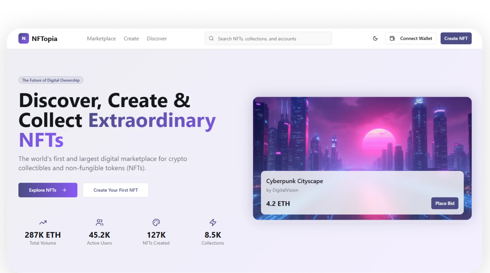 NFT Marketplace Case Study | Rain Infotech